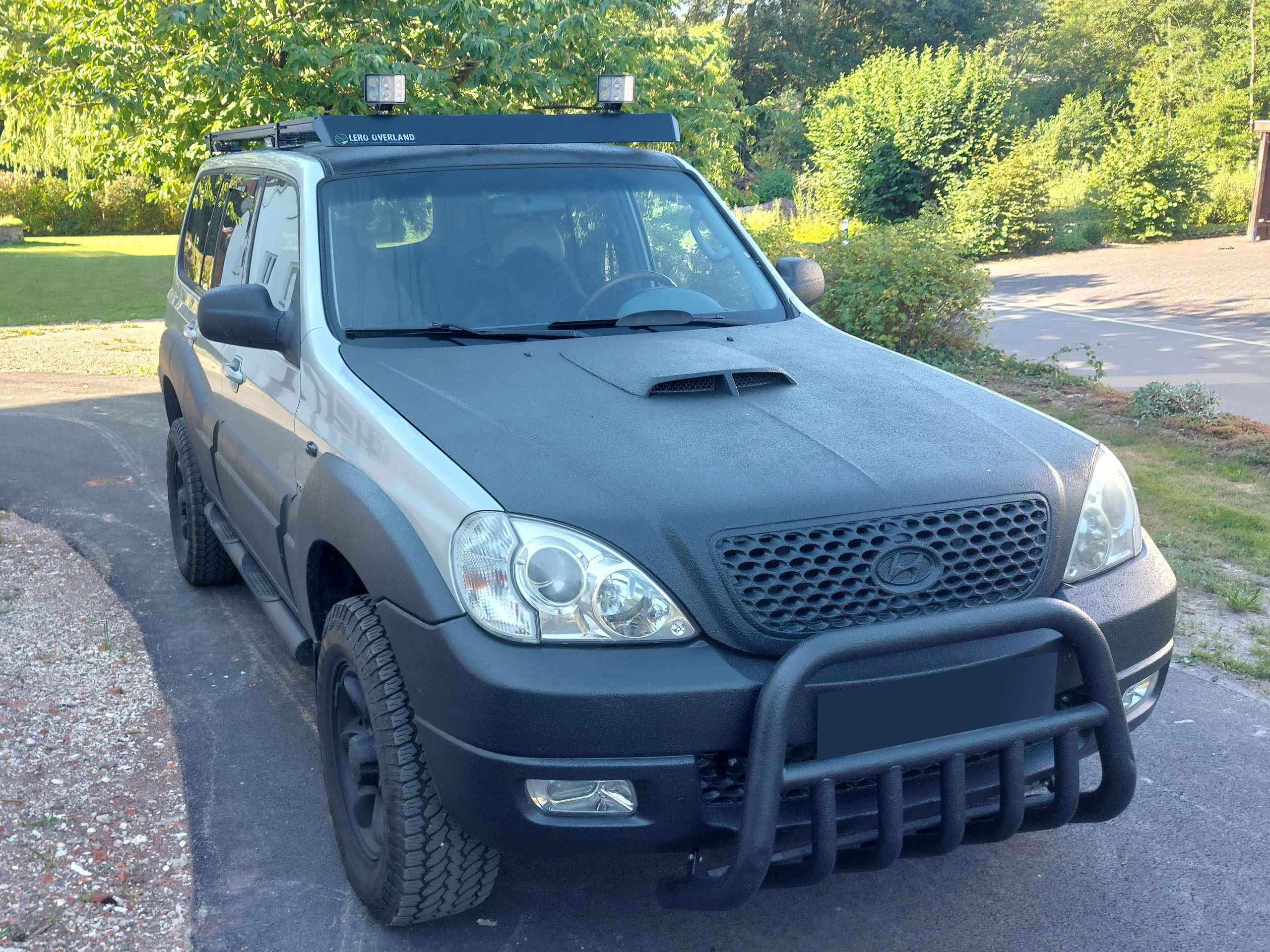 Hyundai Terracan Dachträger Dachträger von LERO Overland